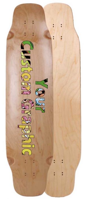 Custom Longboard Graphic